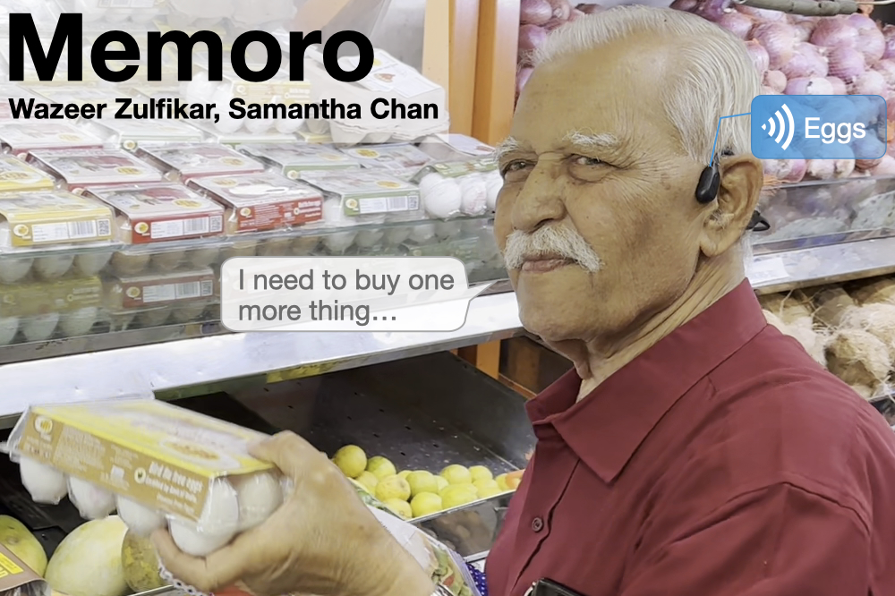 Memoro: Using Large Language Models to Realize a Concise Interface for ...